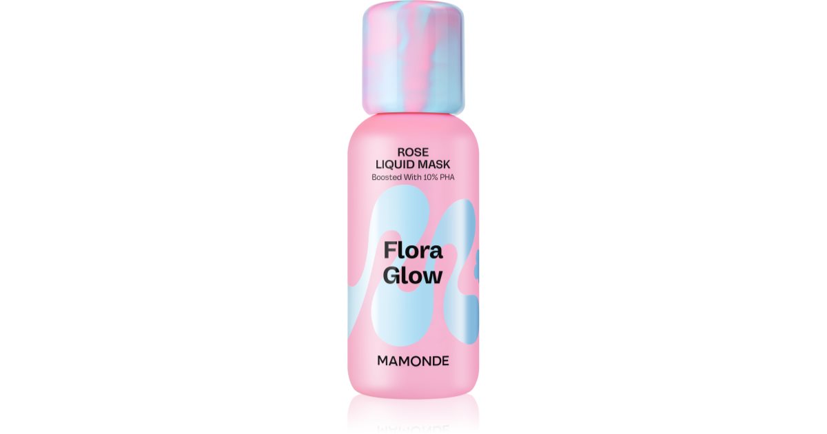 MAMONDE Flora Glow Rose Liquid Mask hydratační pleťová maska s ...