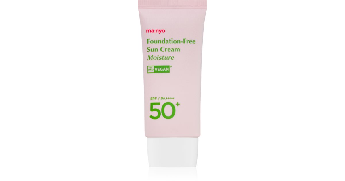 ma:nyo Moisture Foundation-Free Sun Cream színező védő krém SPF 50 ...