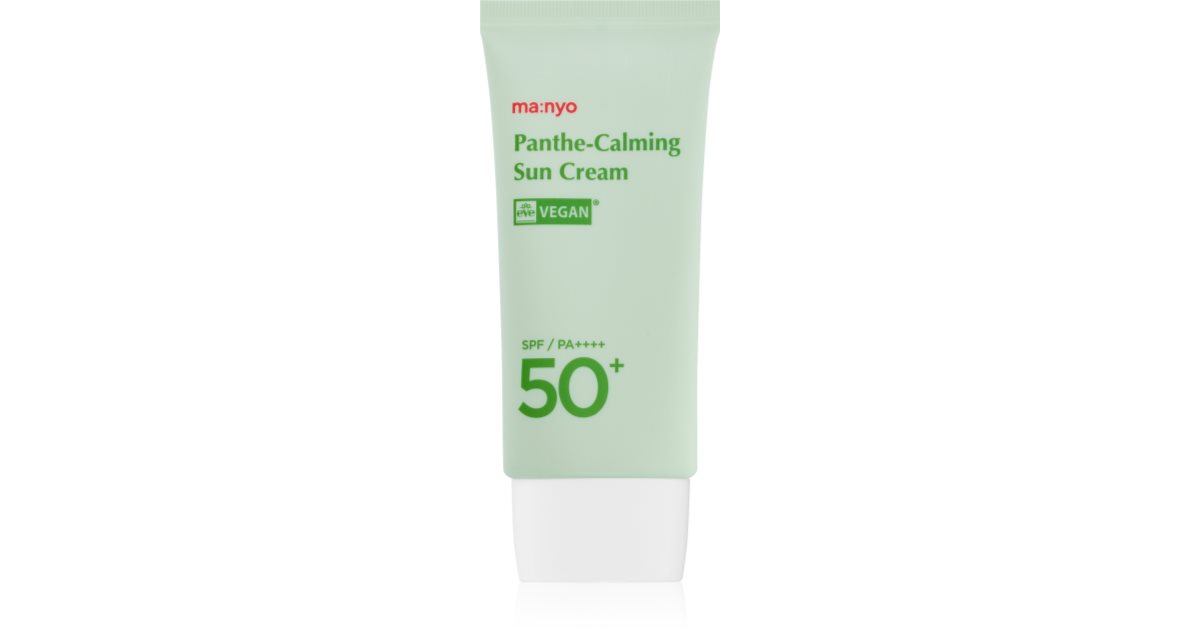 ma:nyo Panthe-Calming Sun Cream calming protective cream for very ...