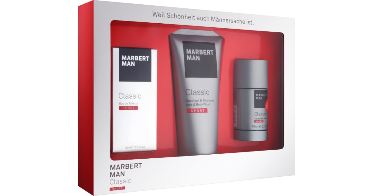 Marbert Man Classic Sport Geschenkset I. für Herren