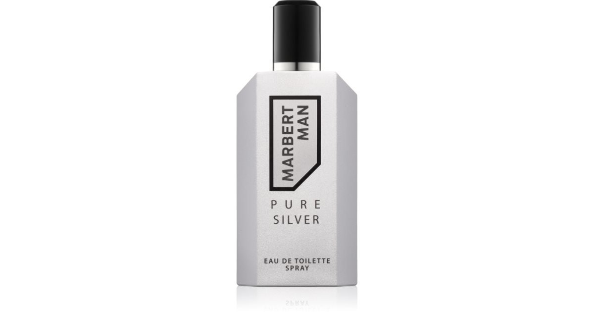 Marbert Man Pure Silver eau de toilette per uomo 125 ml | notino.it