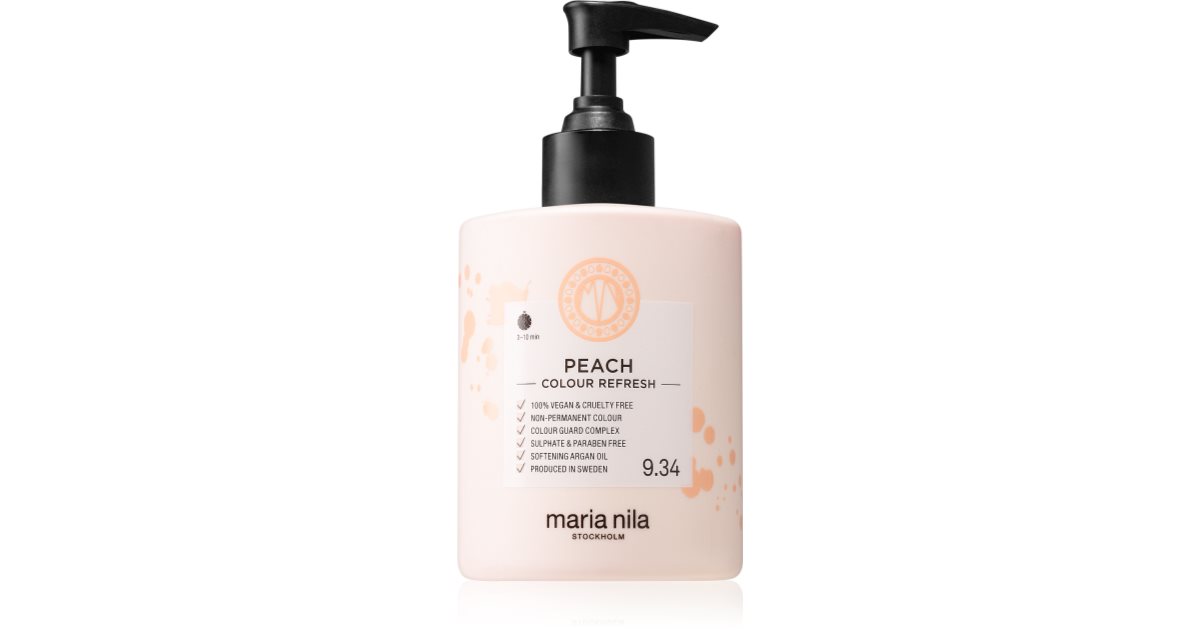 Maria Nila Colour Refresh Peach jemná vyživující maska bez ...