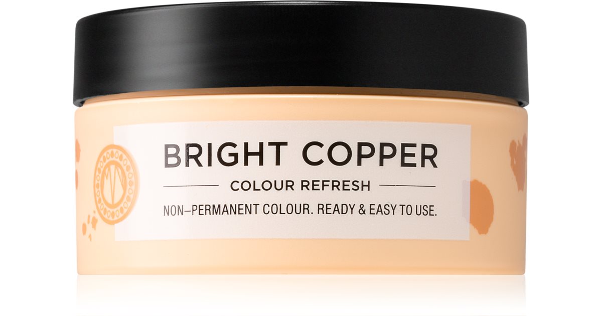 Maria Nila Colour Refresh Bright Copper Sanfte nährende Maske ohne ...