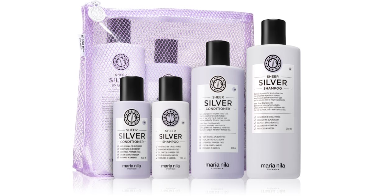 Maria Nila Sheer Silver Beauty Bag | Livrare rapida! | Notino.ro