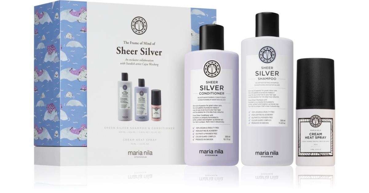 Maria Nila Sheer Silver Gift Box | Livrare rapida! | Notino.ro