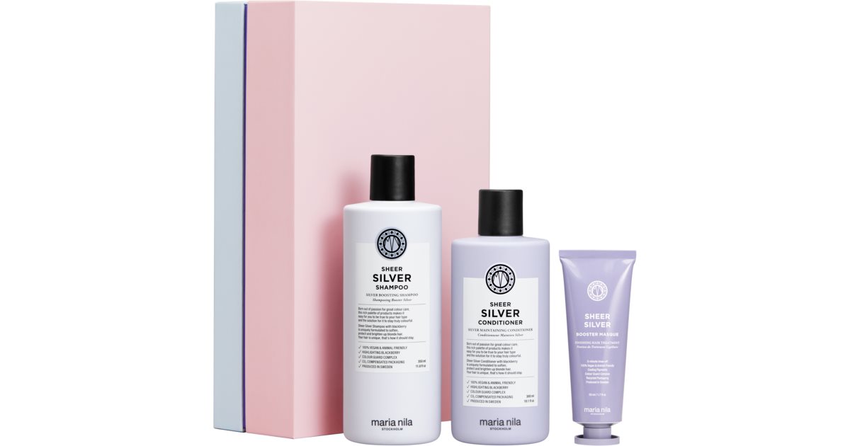 Maria Nila Sheer Silver Holiday Box | Livrare rapida! | Notino.ro