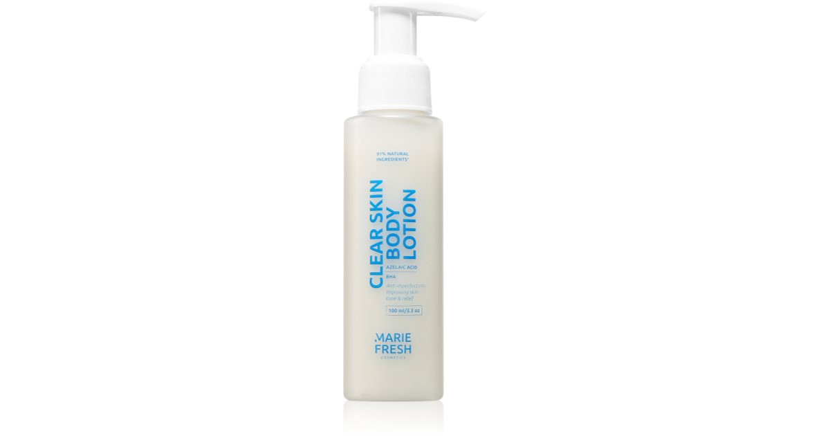 Marie Fresh Cosmetics Clear Skin Body Lotion tělové mléko | notino.cz