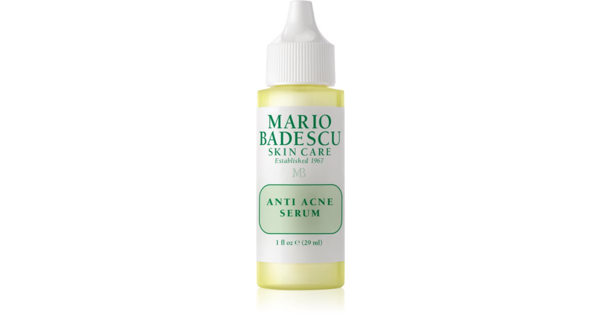 Mario Badescu Anti Acne Serum Facial Serum against imperfections in ...