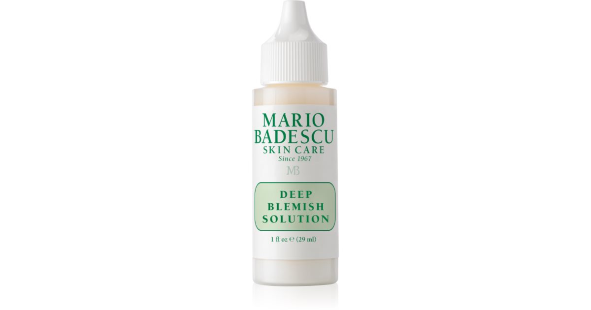Mario Badescu Deep Blemish Solution topical treatment to treat skin ...