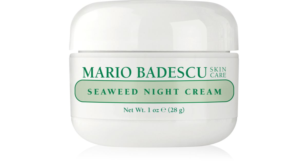 Mario Badescu Seaweed Night Cream moisturising night cream with ...