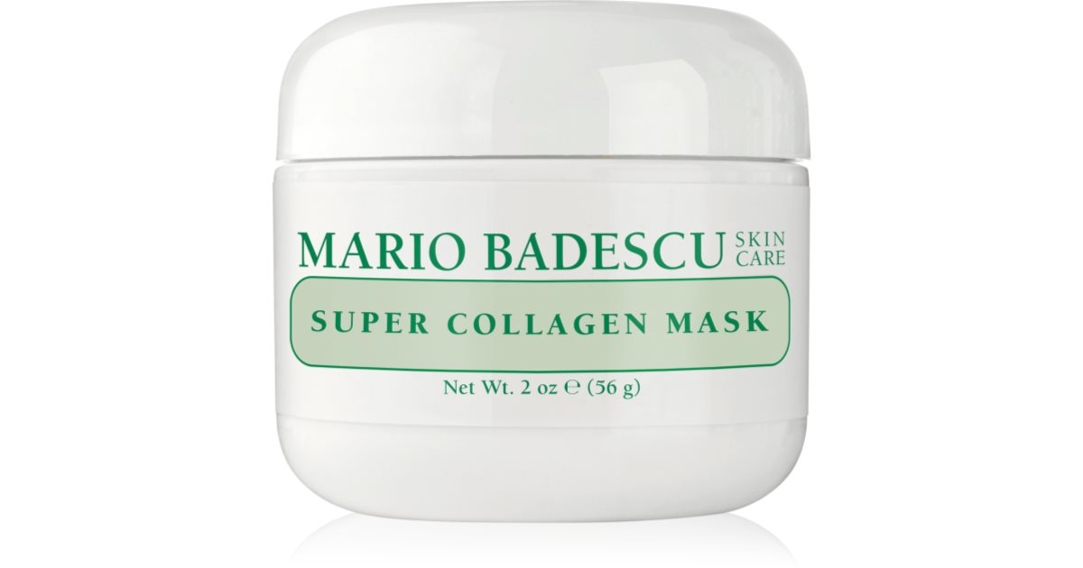 Mario Badescu Super Collagen Mask brightening lifting face mask with ...