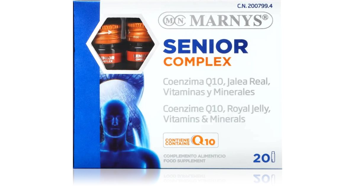Marnys Senior Complex supliment alimentar pentru funcționarea corectă a ...