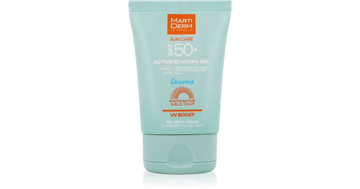 MartiDerm Sun Care Active D Hydra Gel Gel-Creme für das Gesicht zum ...