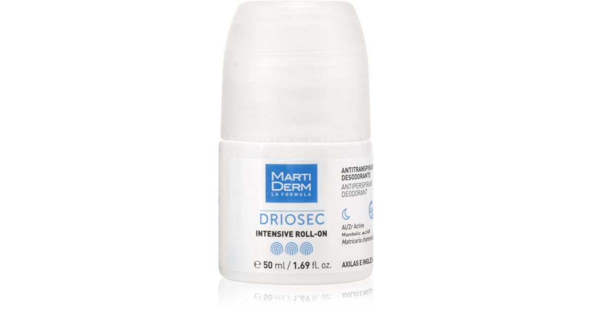 MartiDerm Driosec Intensive Roll-On Antiperspirant to treat excessive ...