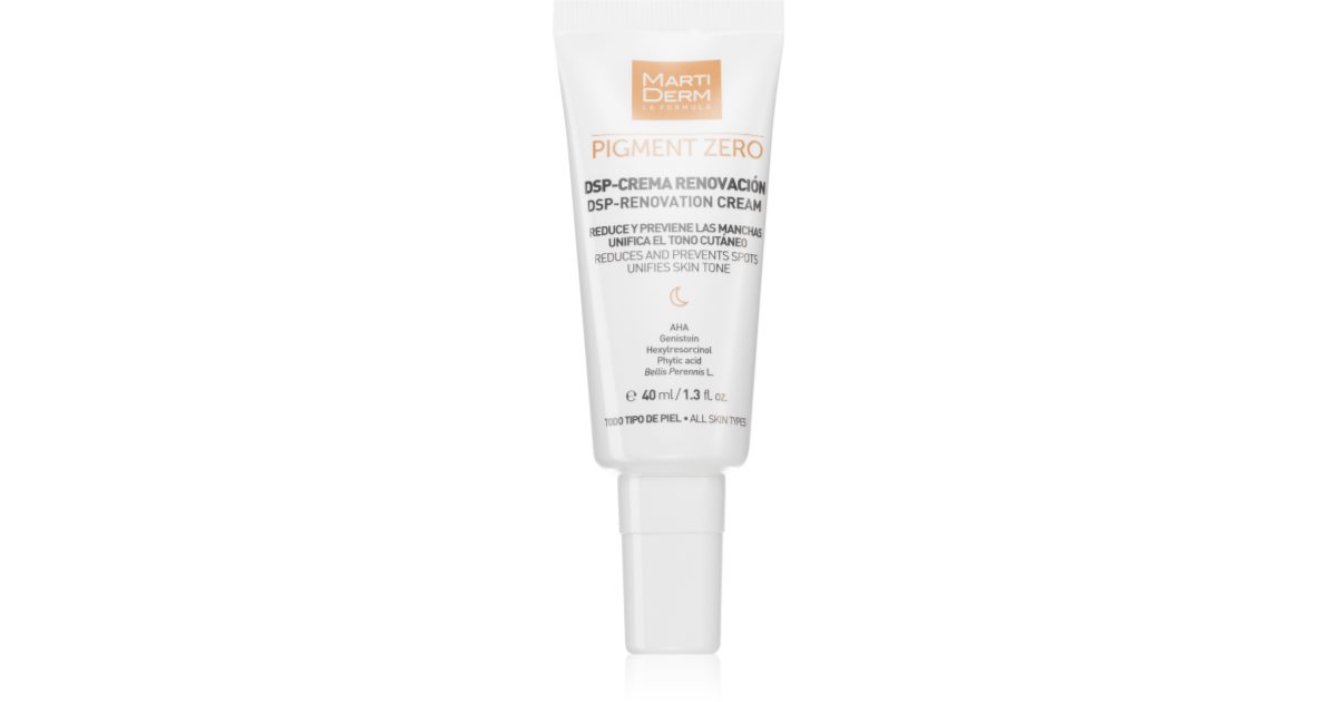 MartiDerm Pigment Zero DSP-Cream crema notte contro le macchie della ...