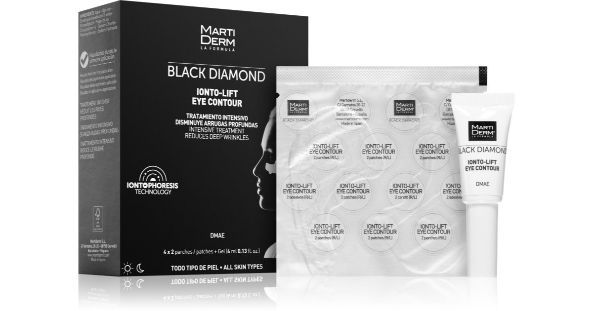 MartiDerm Black Diamond Ionto Lift Intensive Care (to treat eye ...
