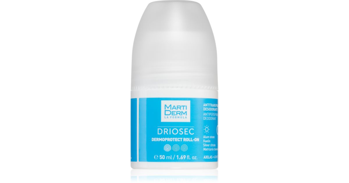 MartiDerm Driosec Anti-transpirant deodorant anti wit & gele vlekken ...