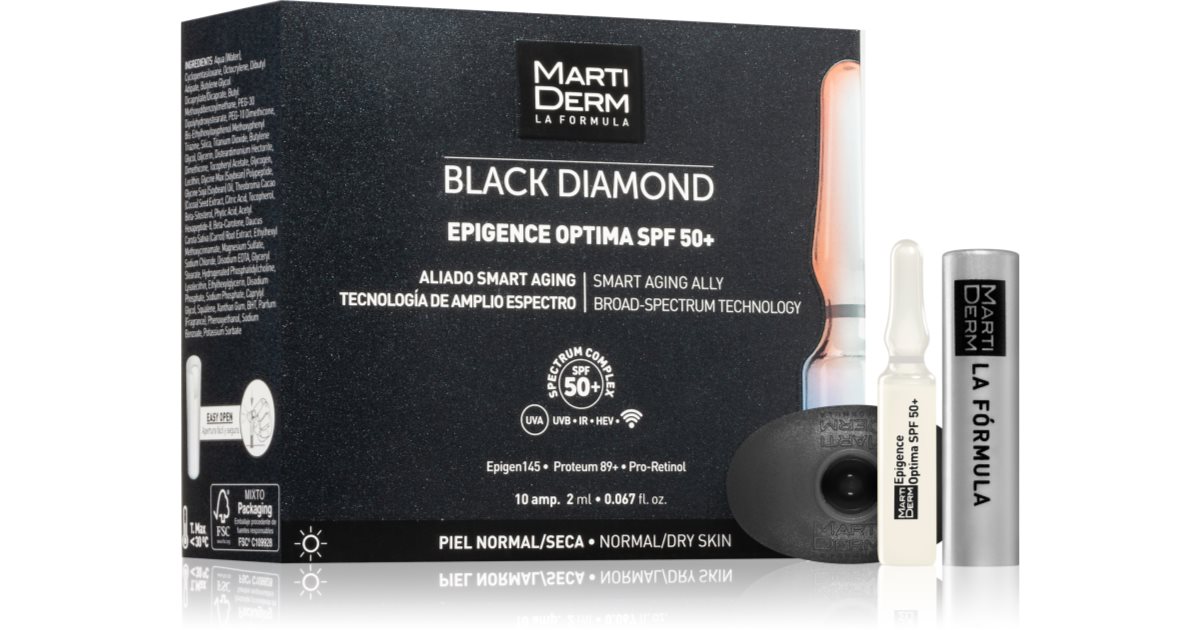 MartiDerm Black Diamond Epigence Optima SPF 50+ Schutz-Serum in ...