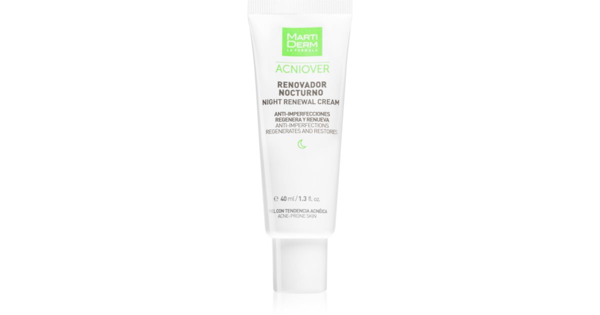 MartiDerm Acniover intensive night cream to treat acne | notino.co.uk