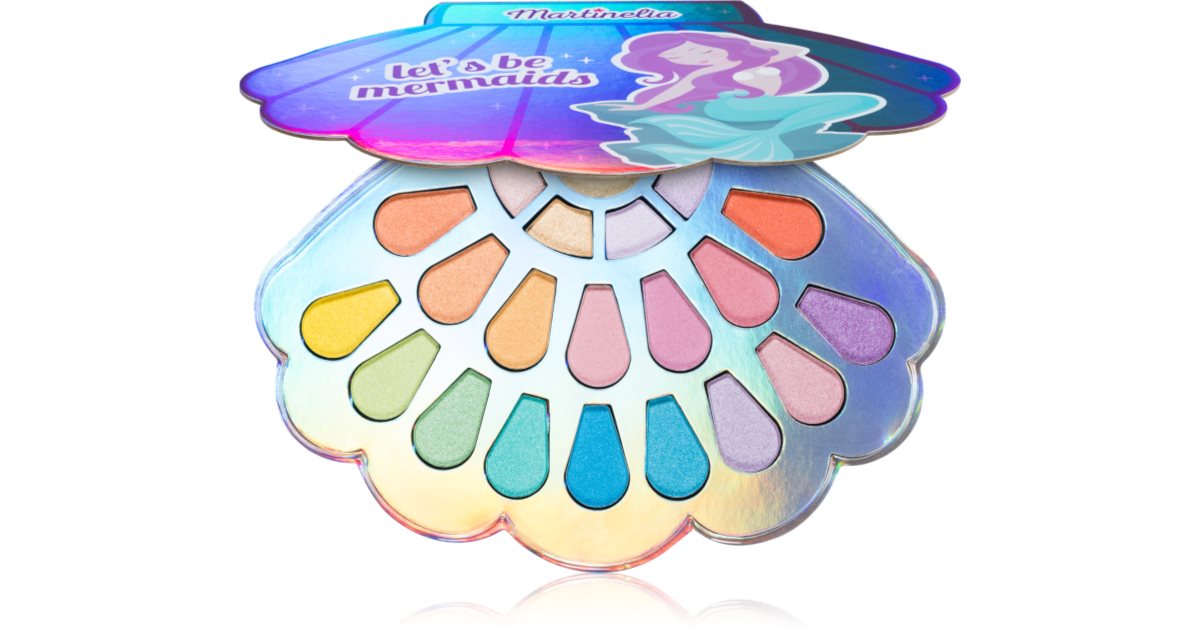 Martinelia Let´s be Mermaid Eyeshadow Palette сенки за очи за деца ...