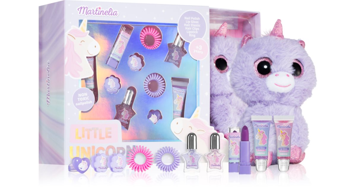 Martinelia Little Unicorn Teddy & Beauty Set Geschenkset (für Kinder) ️ ...