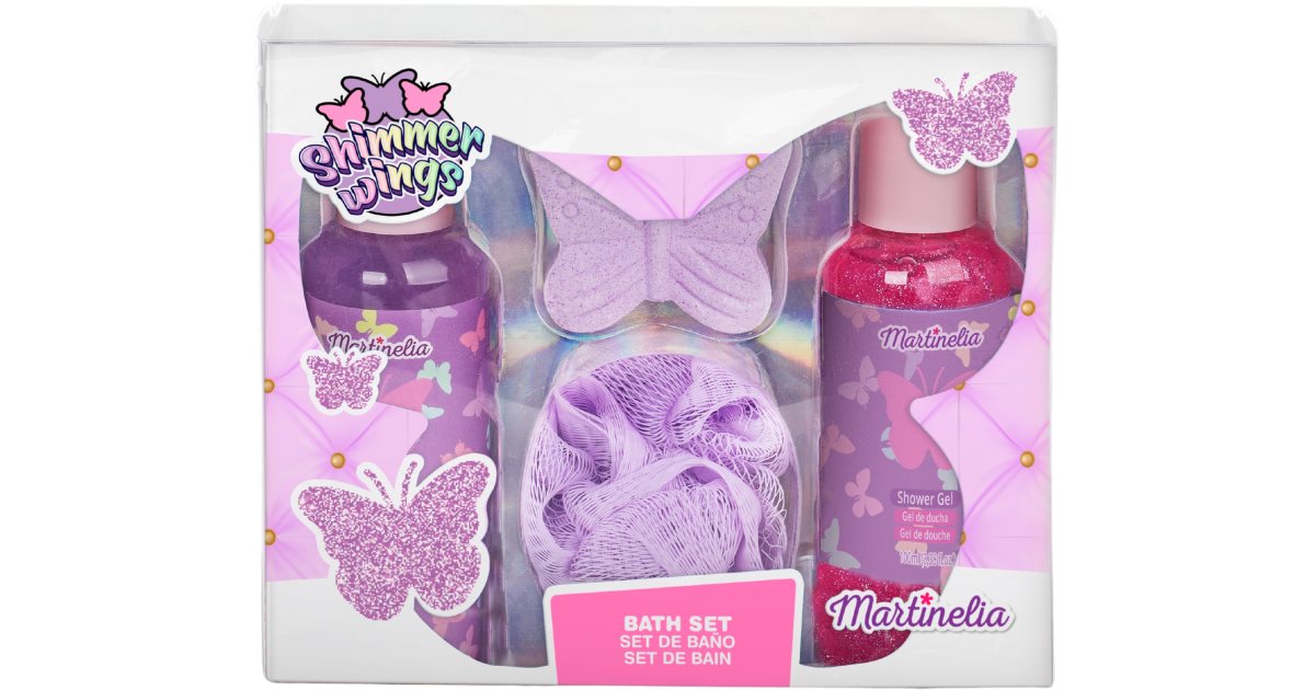 Martinelia Shimmer Wings Bath Set set (za kopel) za otroke | notino.si