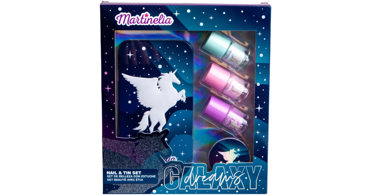 Martinelia Galaxy Dreams Dream Nails & Tin Box gift set for children ...