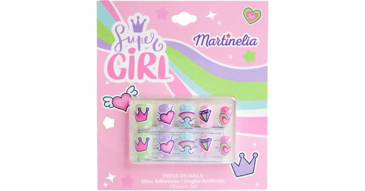 Martinelia Super Girl Nails umelé nechty pre deti | notino.sk