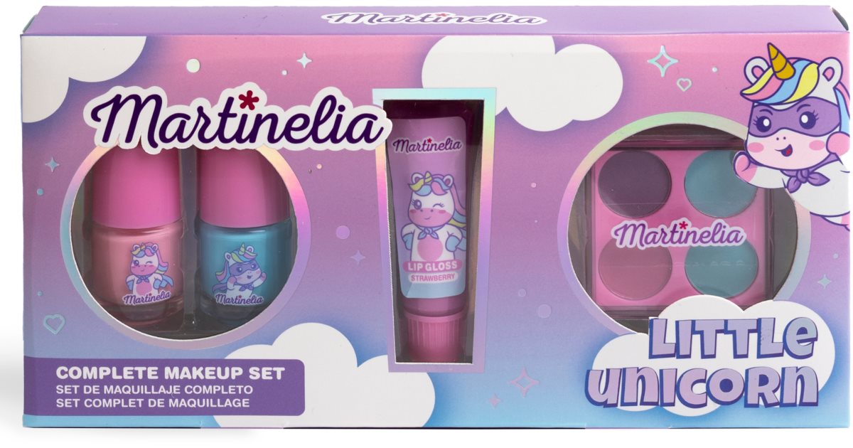 Martinelia Little Unicorn Complete Makeup set for children | notino.ie