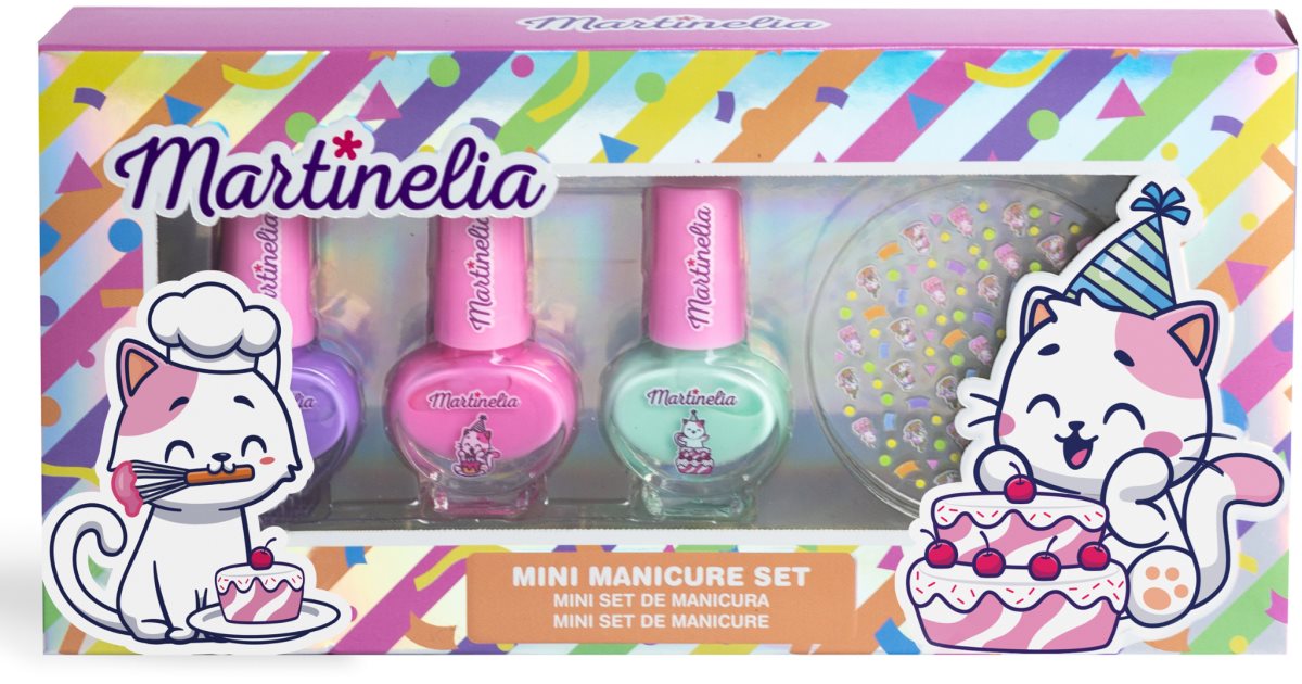 Martinelia Yummy Mini Manicure set for nails for children 3+ | notino.co.uk
