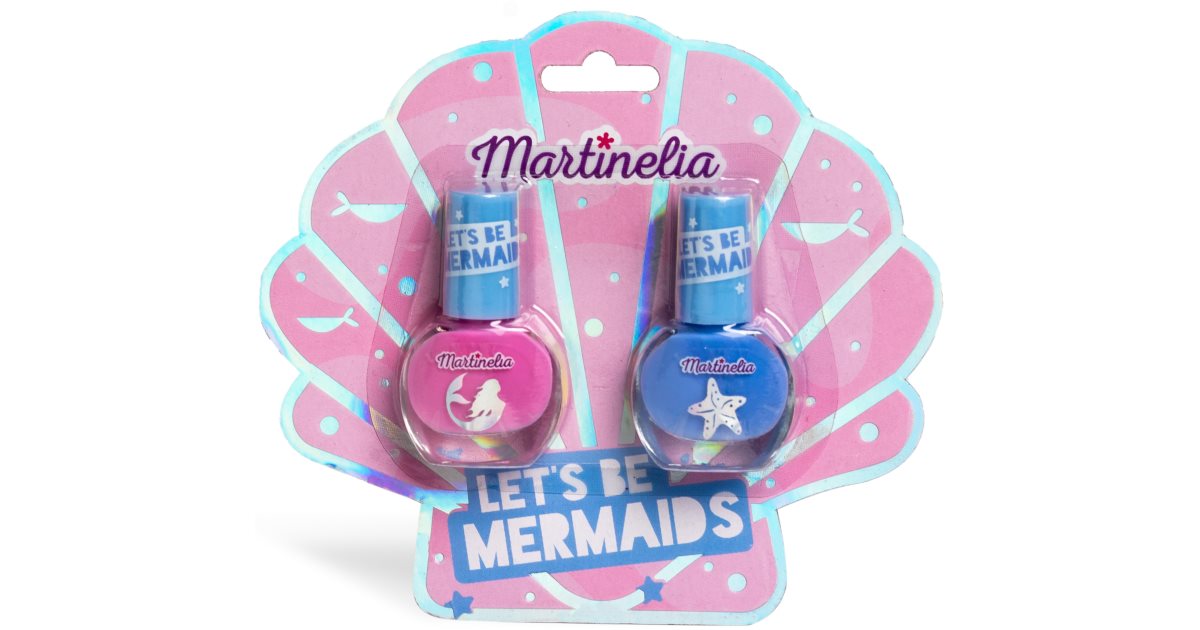 Martinelia Let´s be Mermaid Nail Duo Set mit Nagellacken für Kinder ...
