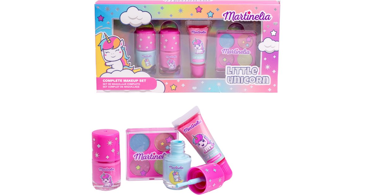 Martinelia Little Unicorn Complete Makeup Set set cadou pentru copii ...