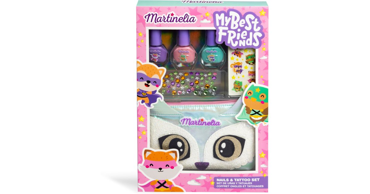 Martinelia My Best Friends Nails & Tattoo set for children 3+ | notino ...