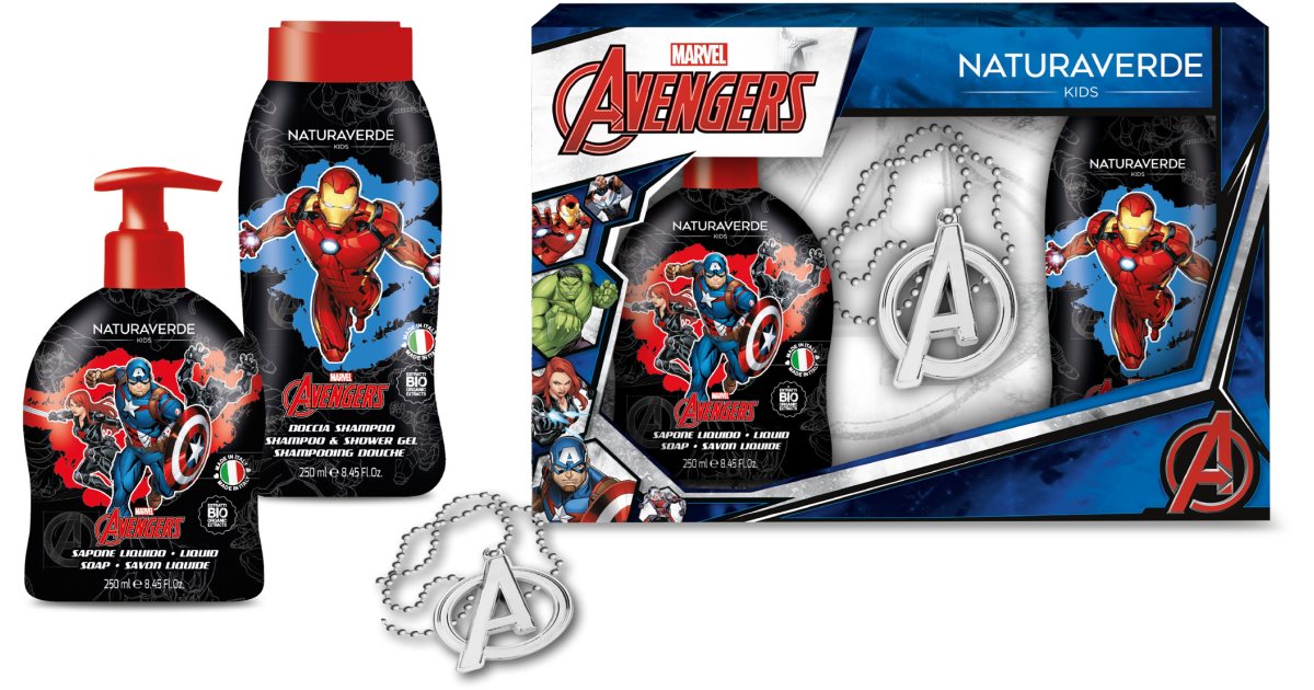 Marvel Avengers Gift set Neck Chain coffret cadeau pour enfant | notino.fr