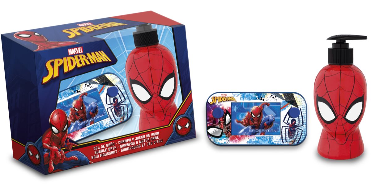 Marvel Spiderman Bubble Bath and Shampoo coffret para crianças | notino.pt