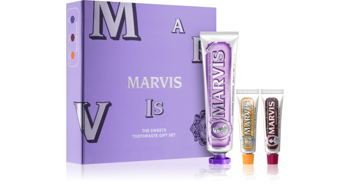 Marvis Flavour Collection The Sweets Toothpaste gift set | notino.ie