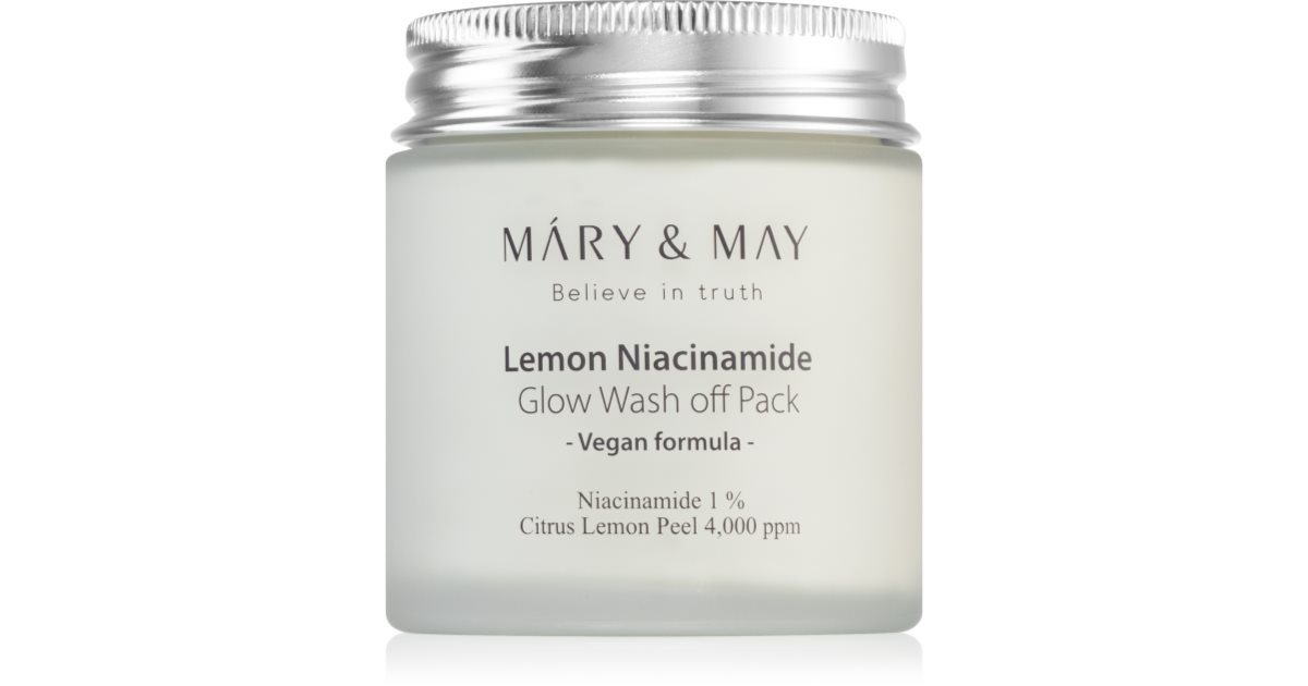 MARY & MAY Lemon Niacinamid masque hydratant illuminateur | notino.fr