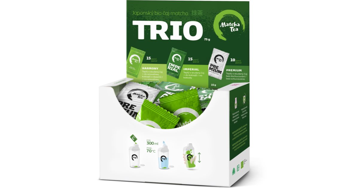 Matcha Tea Trio BIO matcha prášek | notino.cz