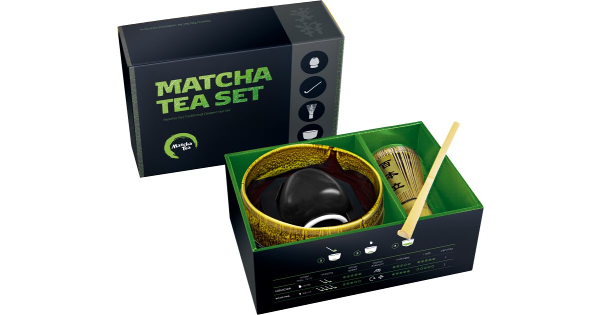 Matcha Tea Matcha Set Profi Akeno Gift Set for drink preparation ...