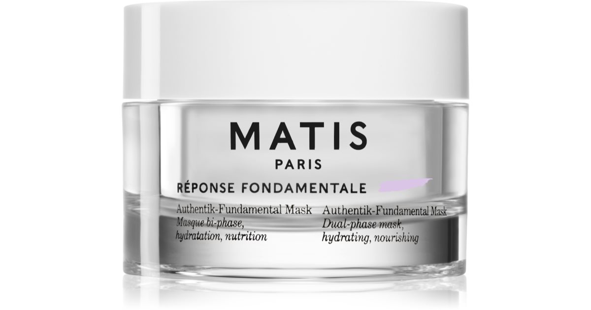MATIS Paris Réponse Fondamentale Authentik-Fundamental Mask ... MATIS Paris Réponse Fondamentale Authentik-Fundamental Mask ...
