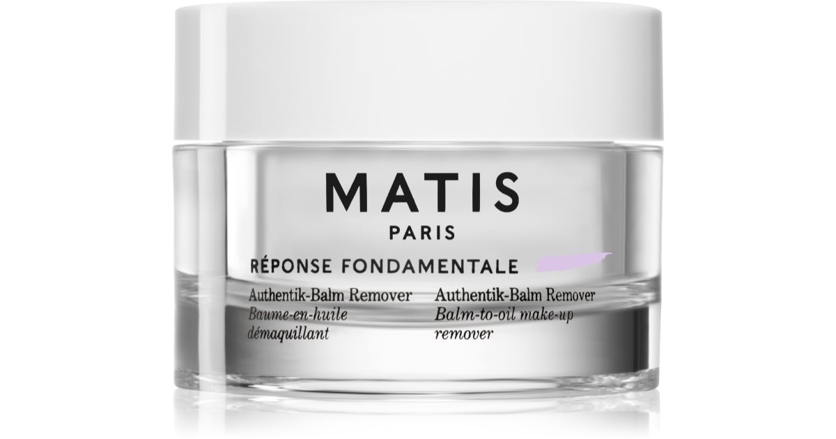 MATIS Paris Réponse Fondamentale Authentik-Balm Remover Gesichtscreme zur gründlichen Reinigung ...