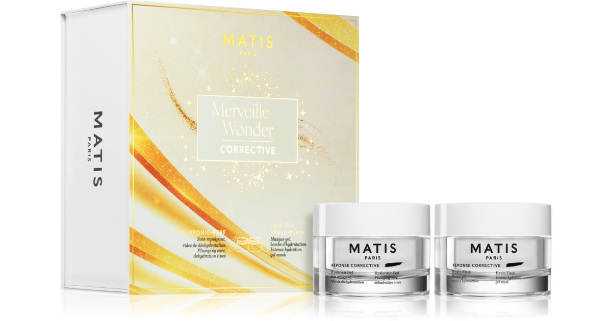 MATIS Paris Réponse Corrective Wonder Set coffret cadeau de Noël pour une hydratation intense ...