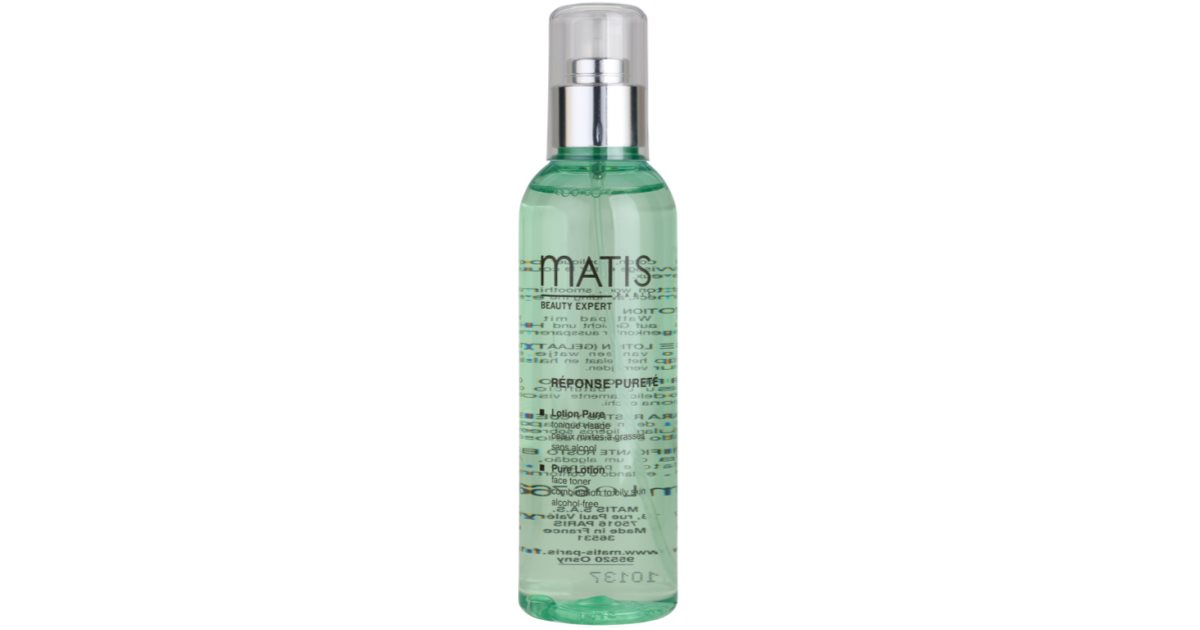 MATIS Paris Réponse Pureté Cleansing Toner for Oily and Combination ...
