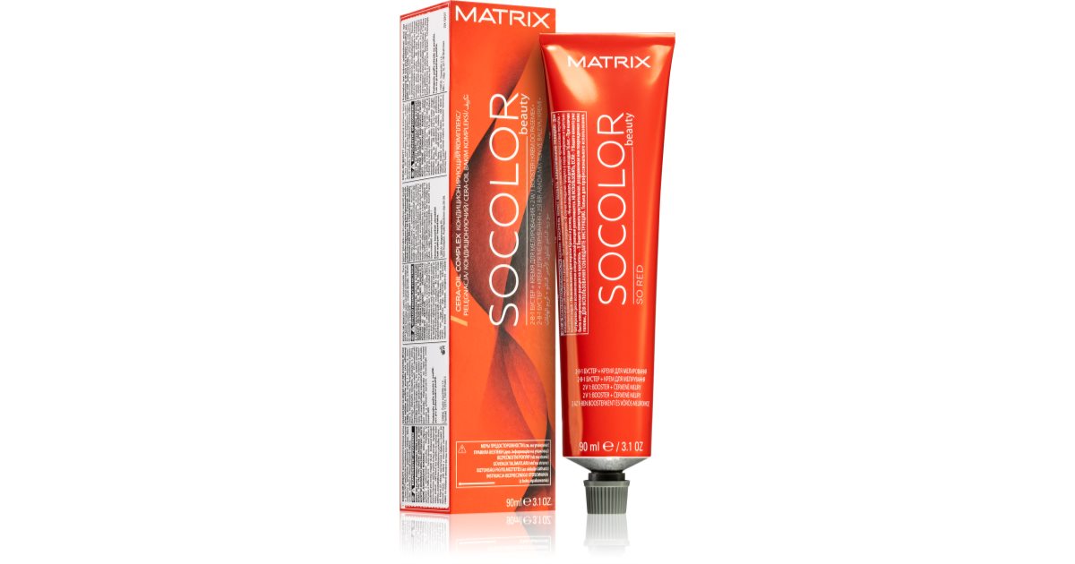 Matrix SoColor Beauty SoRed Permanent Hair Dye | notino.co.uk