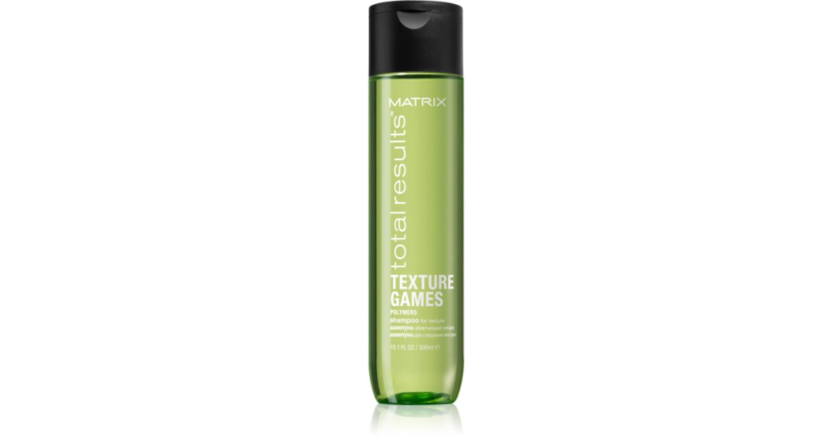 Matrix Total Results Texture Games Styling Shampoo with Polymers ...