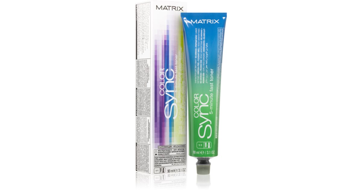 Matrix Color Sync 5-minute Fast Toner Coloration semi-permanente ...