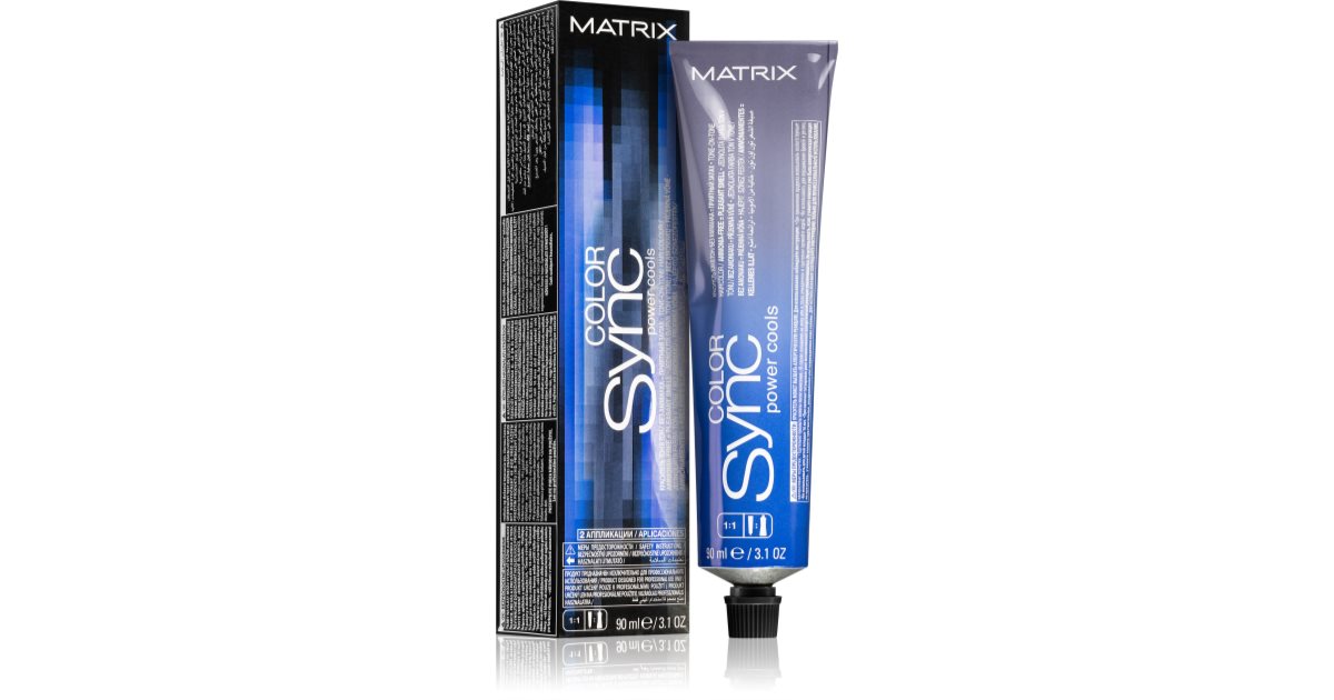 Matrix Color Sync Power Cools Permanent-Haarfarbe | notino.at