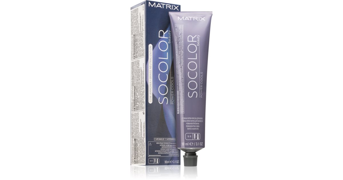 Matrix SoColor Beauty Power Cools coloration cheveux permanente | notino.fr