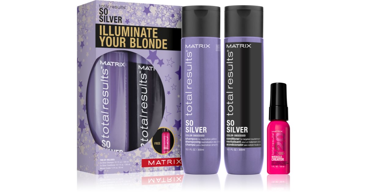 Matrix So Silver gift set I. (for blonde hair) | notino.co.uk