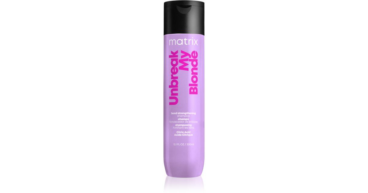 Matrix Unbreak My Blonde nourishing shampoo for blonde hair | notino.co.uk